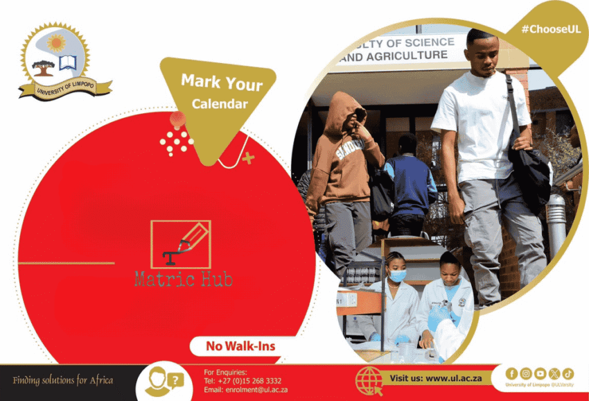 University of Limpopo 2027 Applications Now Open | Apply Online ...
